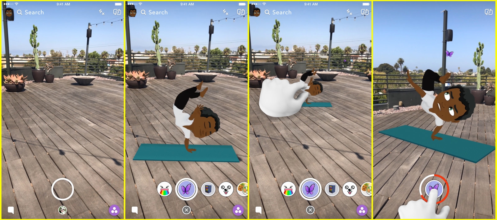 Snapchat adds 3D Bitmoji to its augmented reality features ... Snapchat adds 3D Bitmoji to its augmented reality features ...