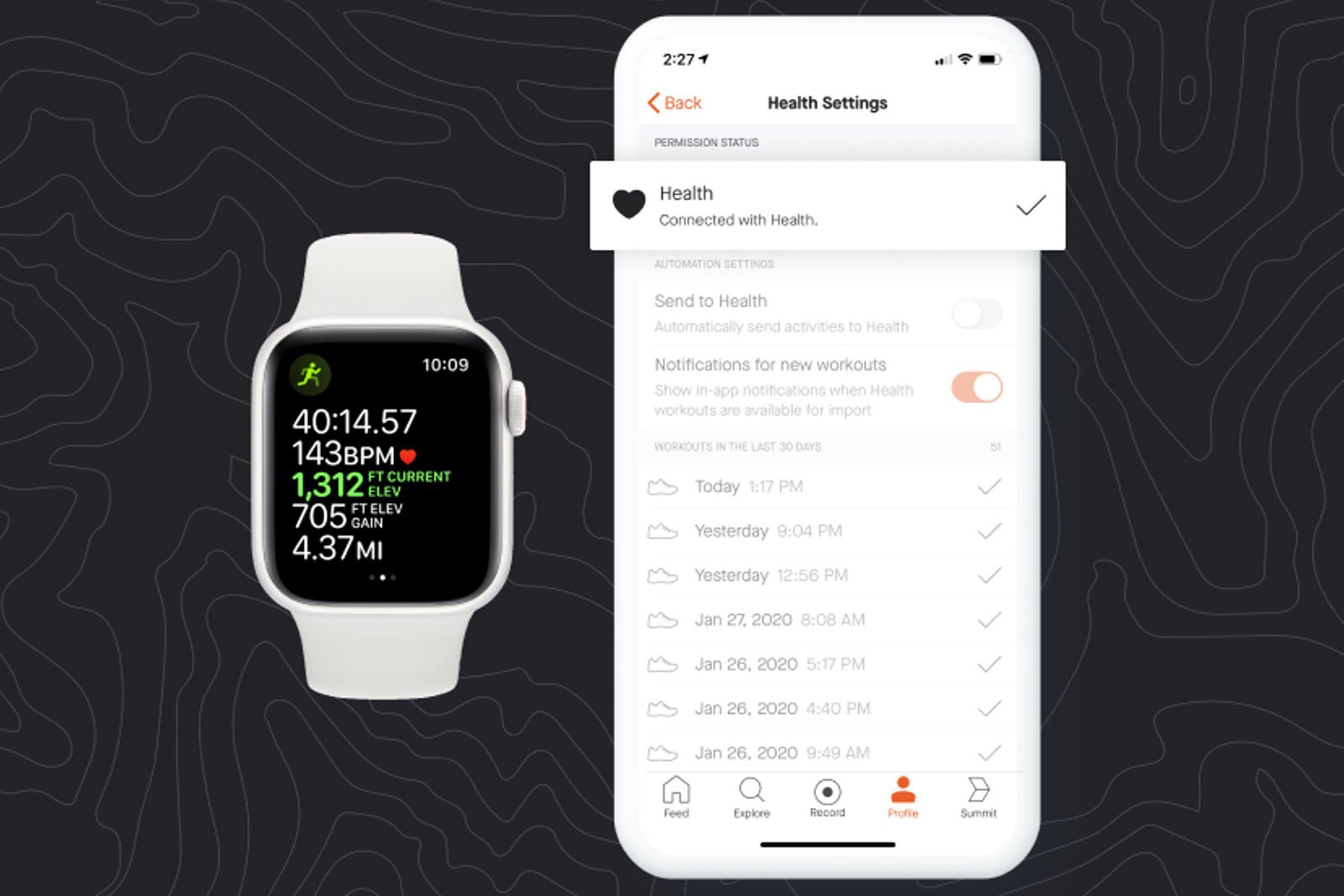 Strava now syncs workout data from your Apple Watch | DeviceDaily.com Strava now syncs workout data from your Apple Watch | DeviceDaily.com